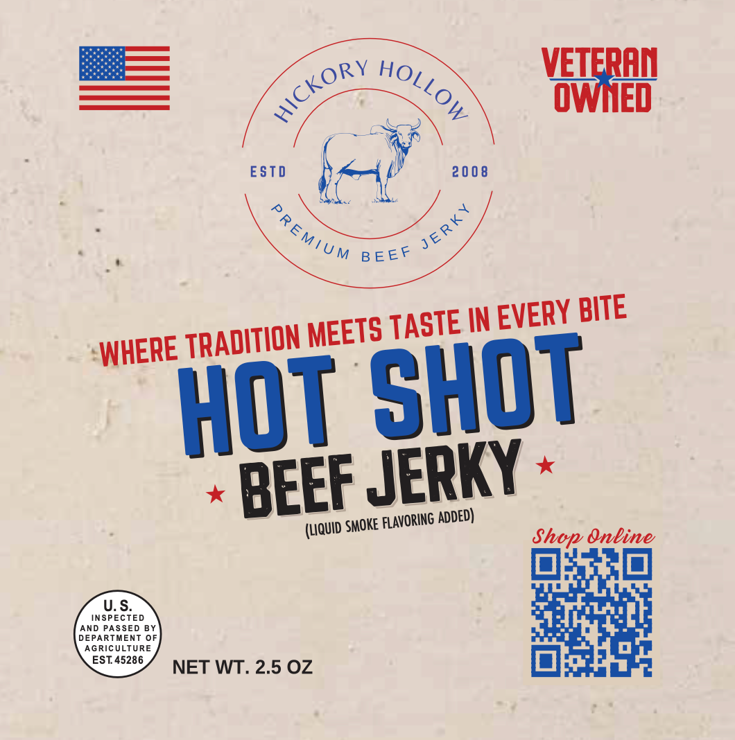 Hot Shot Beef Jerky – Hickory Hollow Beef Jerky